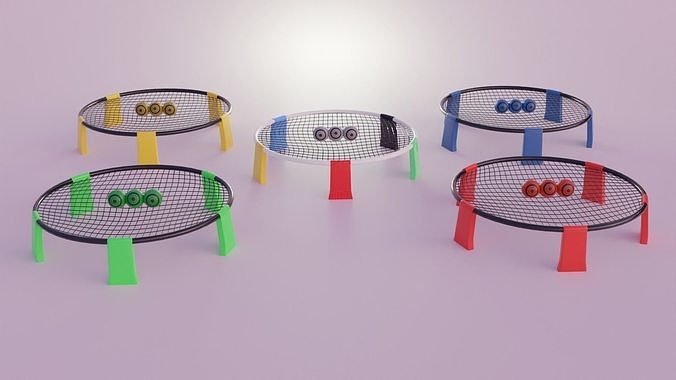 3D model Spikeball-Roundnet VR / AR / low-poly | CGTrader