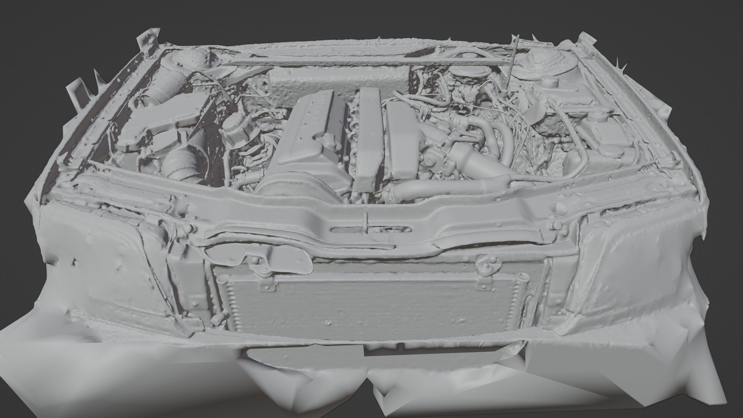 Audi 20V Turbo Engine - scan 3D model | CGTrader