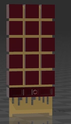 Terminator T-800 CPU chip 3D model 3D printable | CGTrader