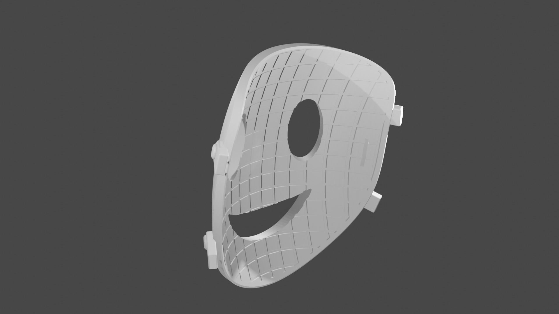 High-Rise Invasion Inspired 3D Model-Smile Mask 3D model 3D printable ...