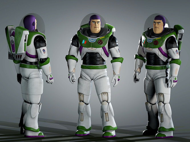 3D model Buzz Lightyear From Movie VR / AR / low-poly rigged | CGTrader