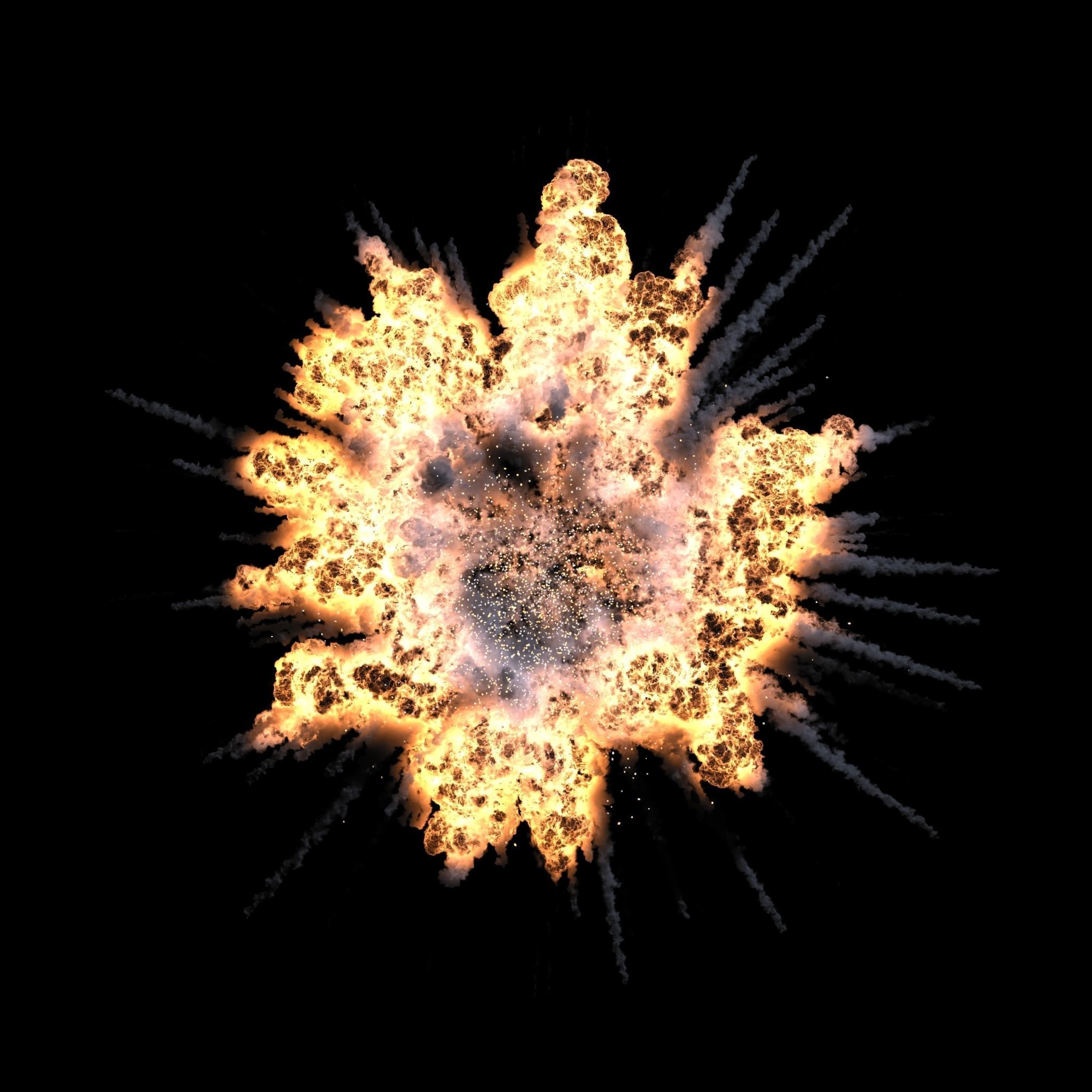 Air and Space Explosions - 28 mov footages collection Texture Texture ...