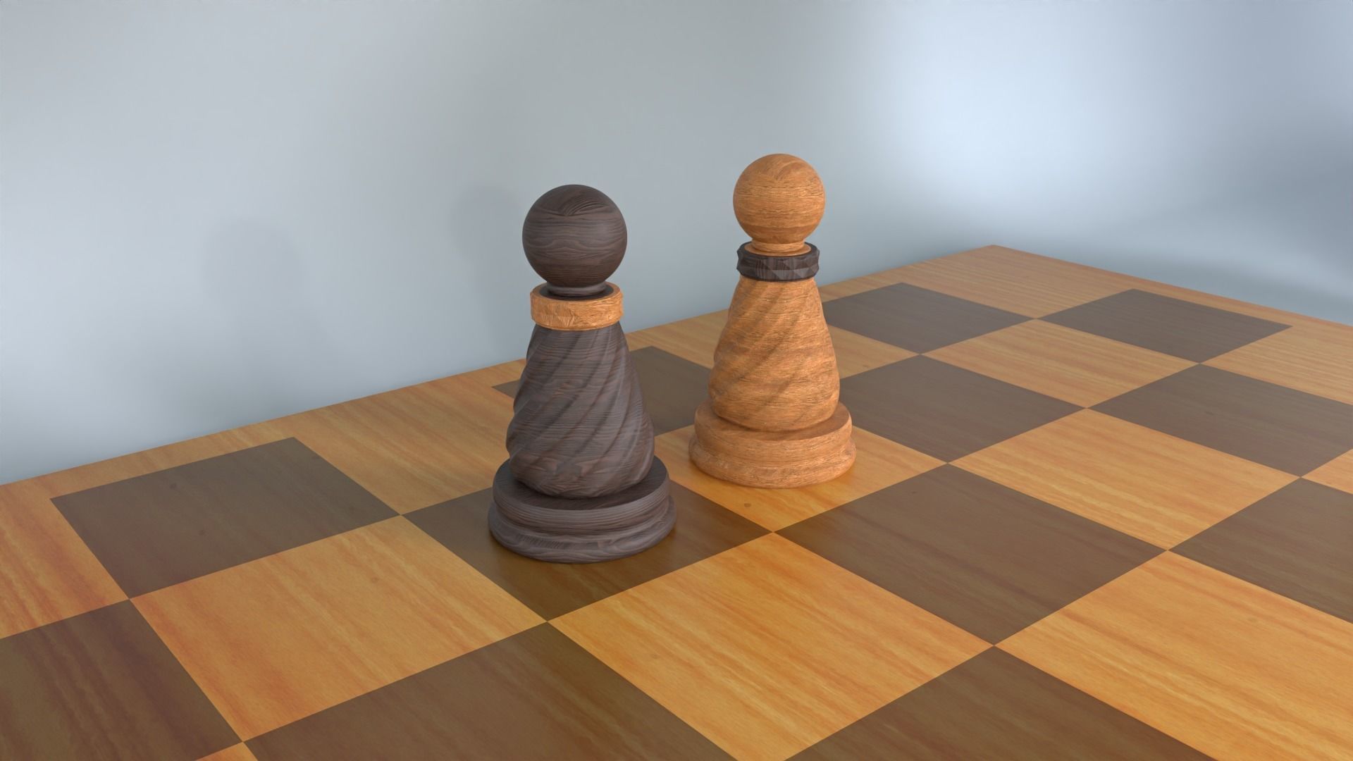 Pawn 3D Luxury Chess Pieces 3D Print Model 3D model 3D printable | CGTrader