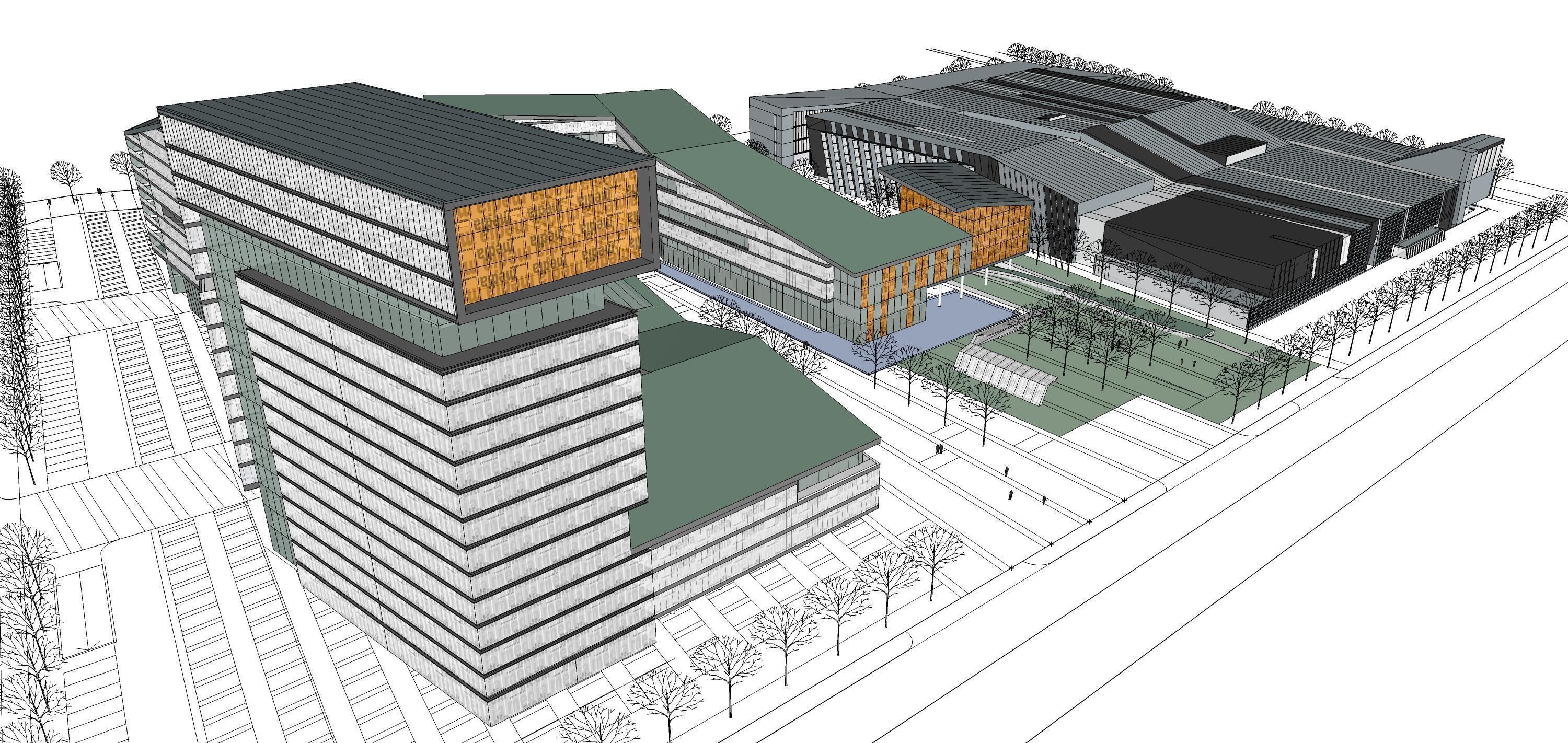 Sketchup Building V1 3D model | CGTrader