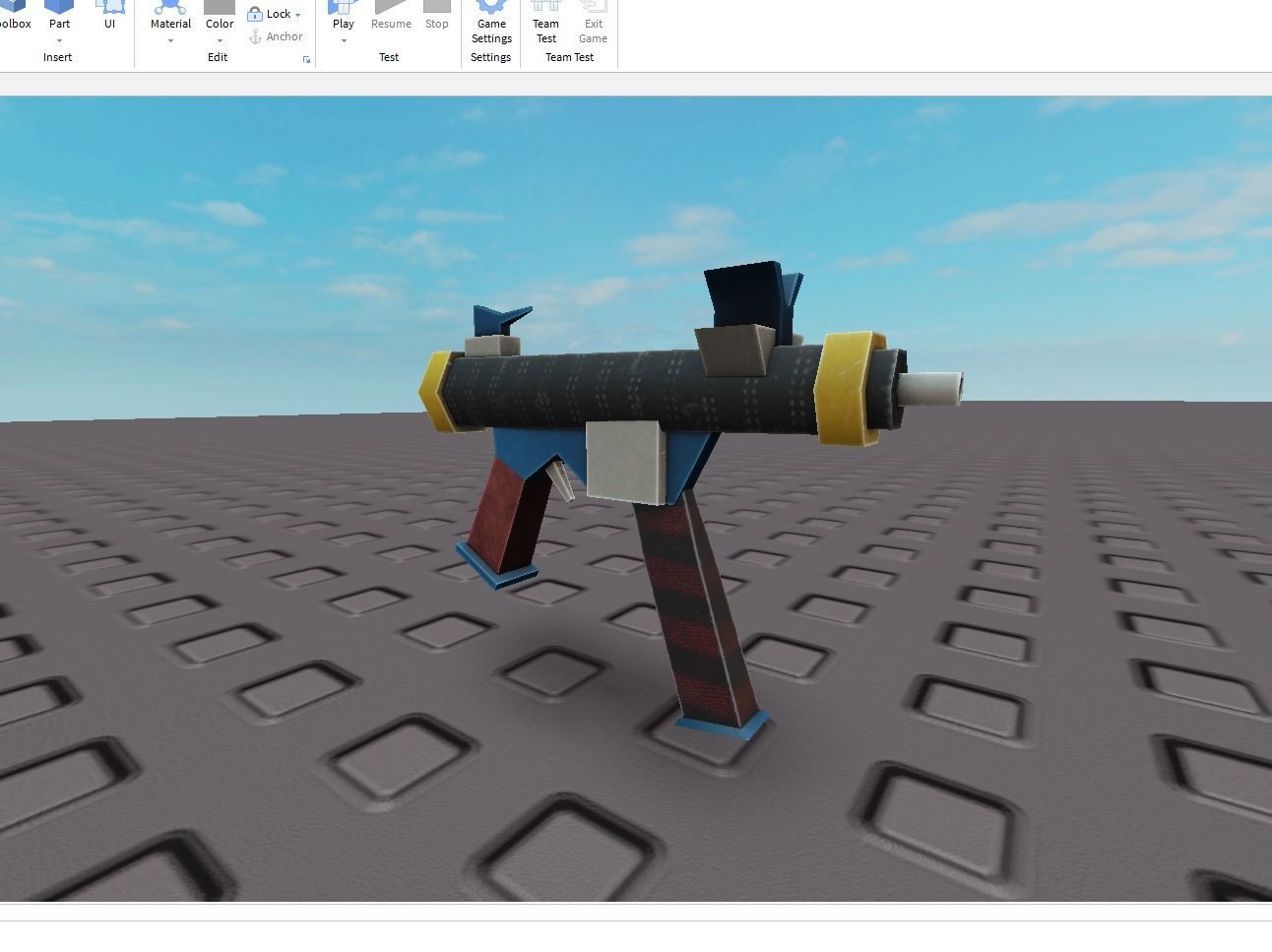 3D model pistol mk8 VR / AR / low-poly | CGTrader