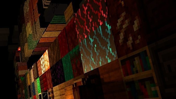 Minecraft BLOCKS 3D model rigged | CGTrader