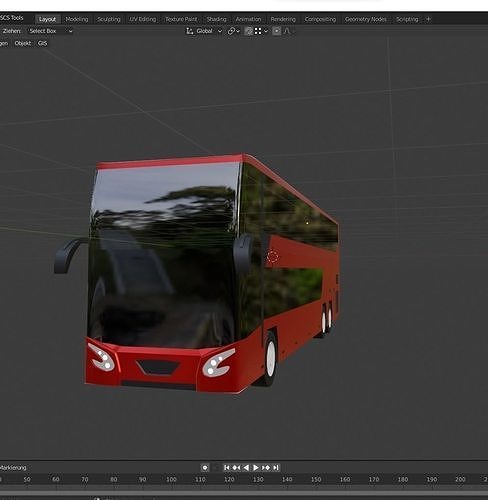 VDL Futura FDD2 Low Poly 3D model | CGTrader