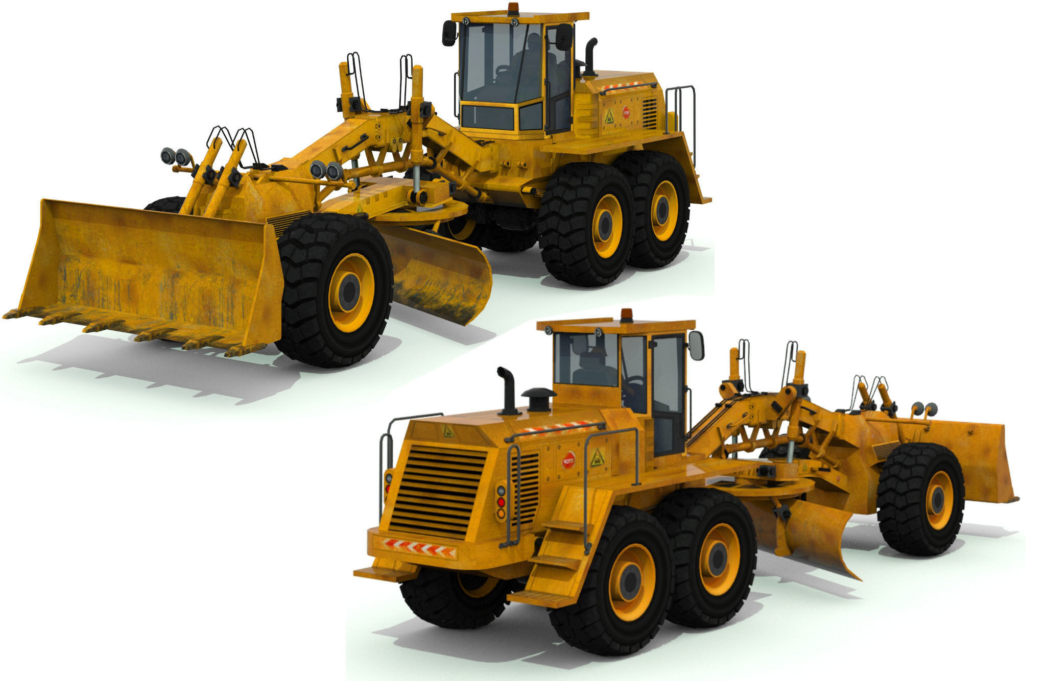 3D model Construction Vehicles Pack VR / AR / low-poly | CGTrader