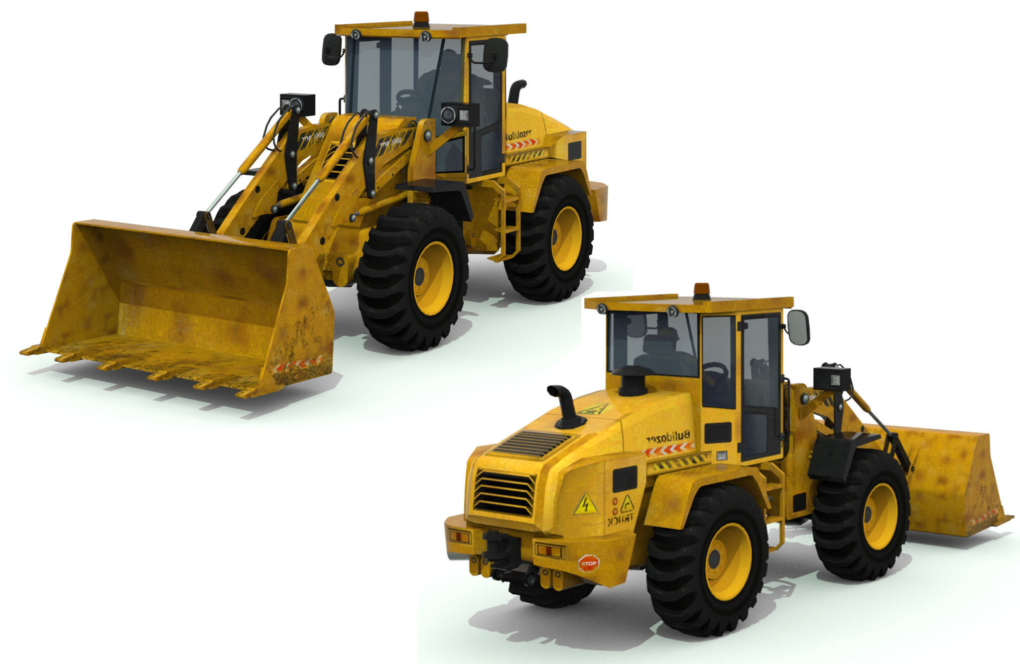 3D model Construction Vehicles Pack VR / AR / low-poly | CGTrader
