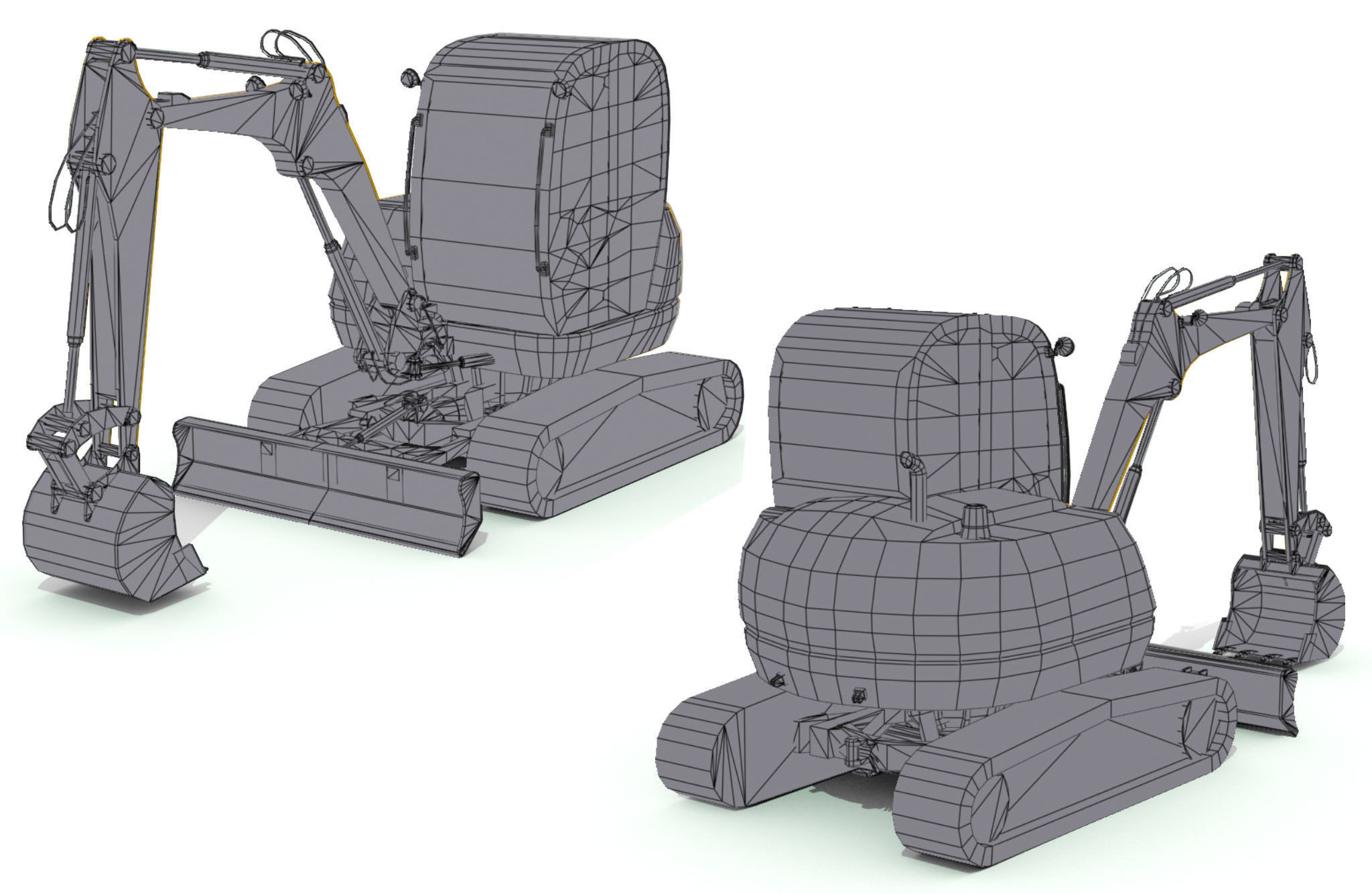 3D model Construction Vehicles Pack VR / AR / low-poly | CGTrader