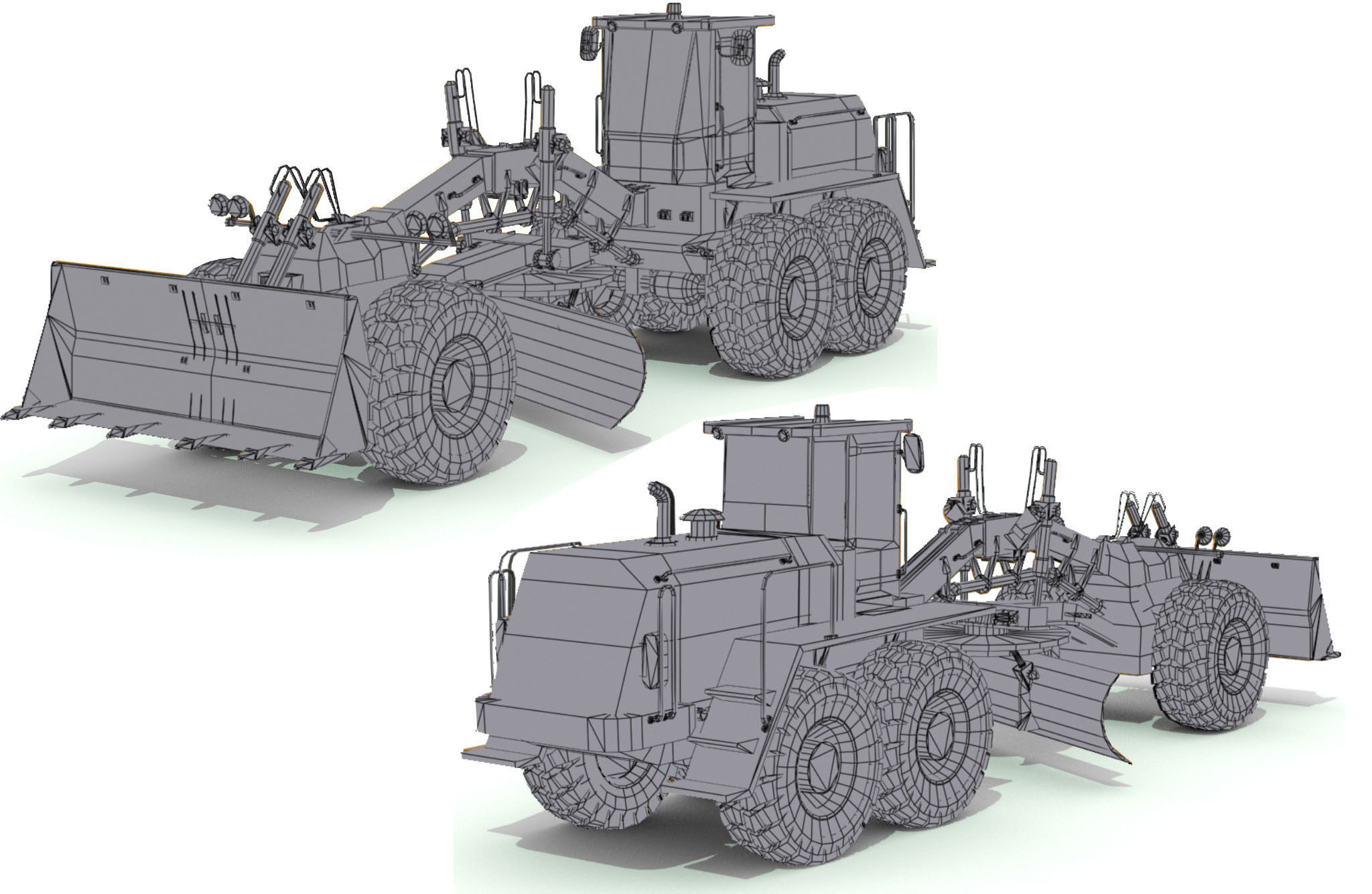 3D model Construction Vehicles Pack VR / AR / low-poly | CGTrader