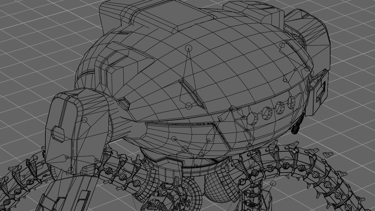 Octopus fighter rigged - animated character 3D model animated rigged ...