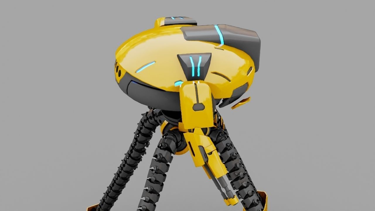 Octopus fighter rigged - animated character 3D model animated rigged ...