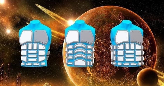 Body Armour 3 - Modular System 3D model | CGTrader