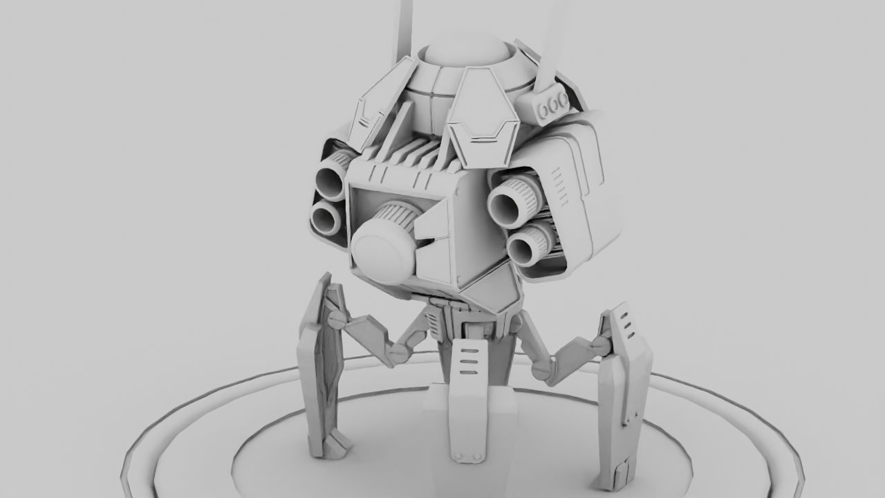 Spy Robot rigged - animated character 3D model animated rigged | CGTrader