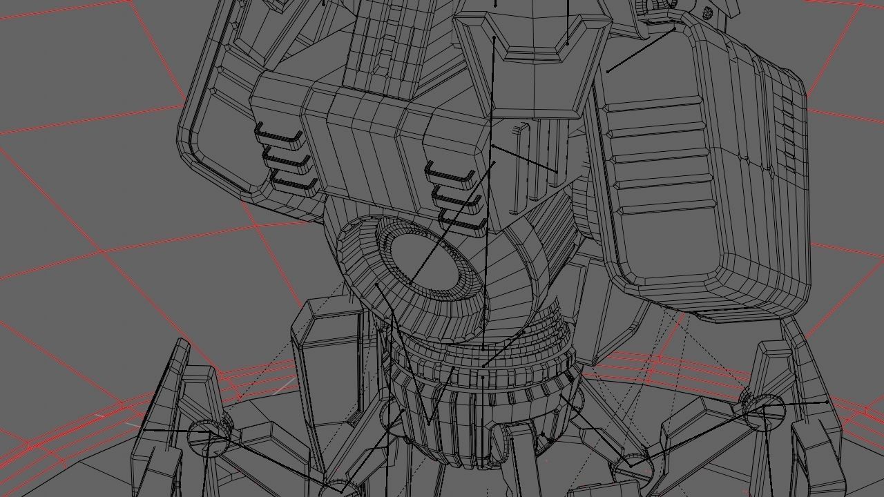 Spy Robot rigged - animated character 3D model animated rigged | CGTrader