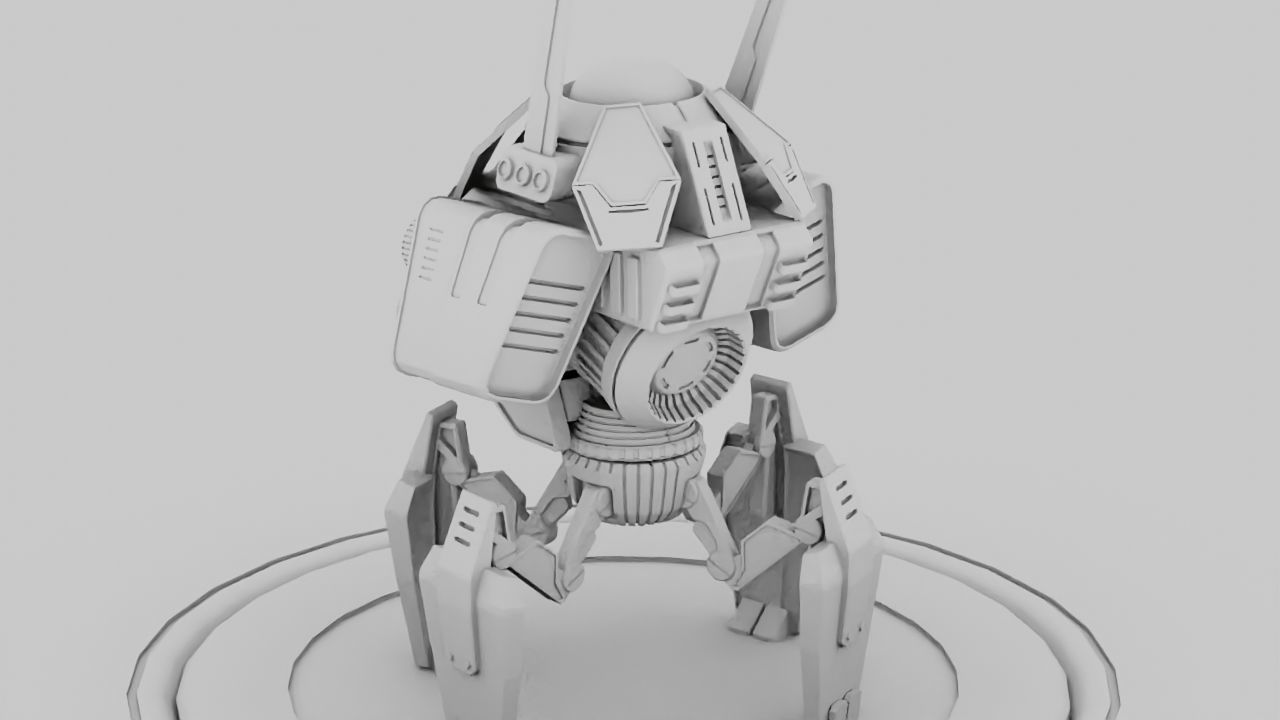 Spy Robot rigged - animated character 3D model animated rigged | CGTrader