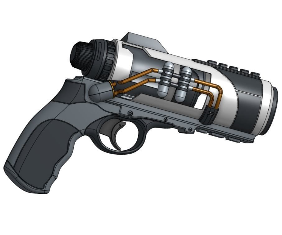 THE BATMAN 2022 STICKY BOMB LAUNCHER 3D model 3D printable | CGTrader