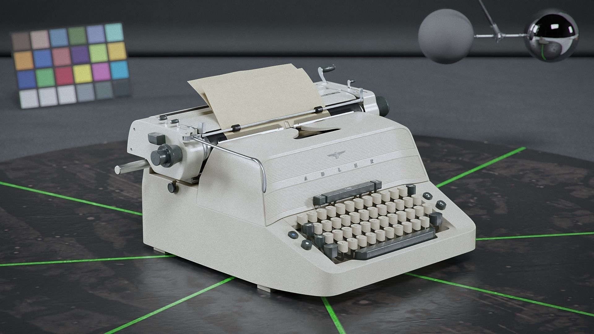 Typewriter from The Shining 3D model | CGTrader