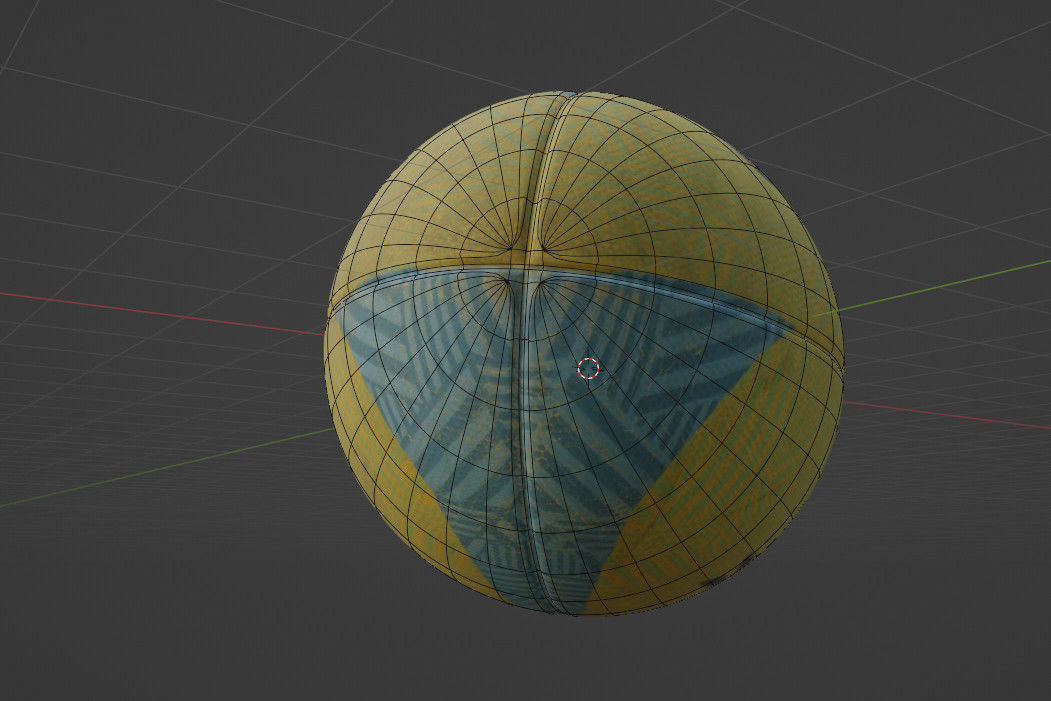 3D model Low-poly beach rugby ball VR / AR / low-poly | CGTrader