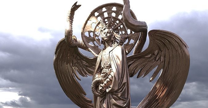 Angel of Garden of Eden 3D model | CGTrader