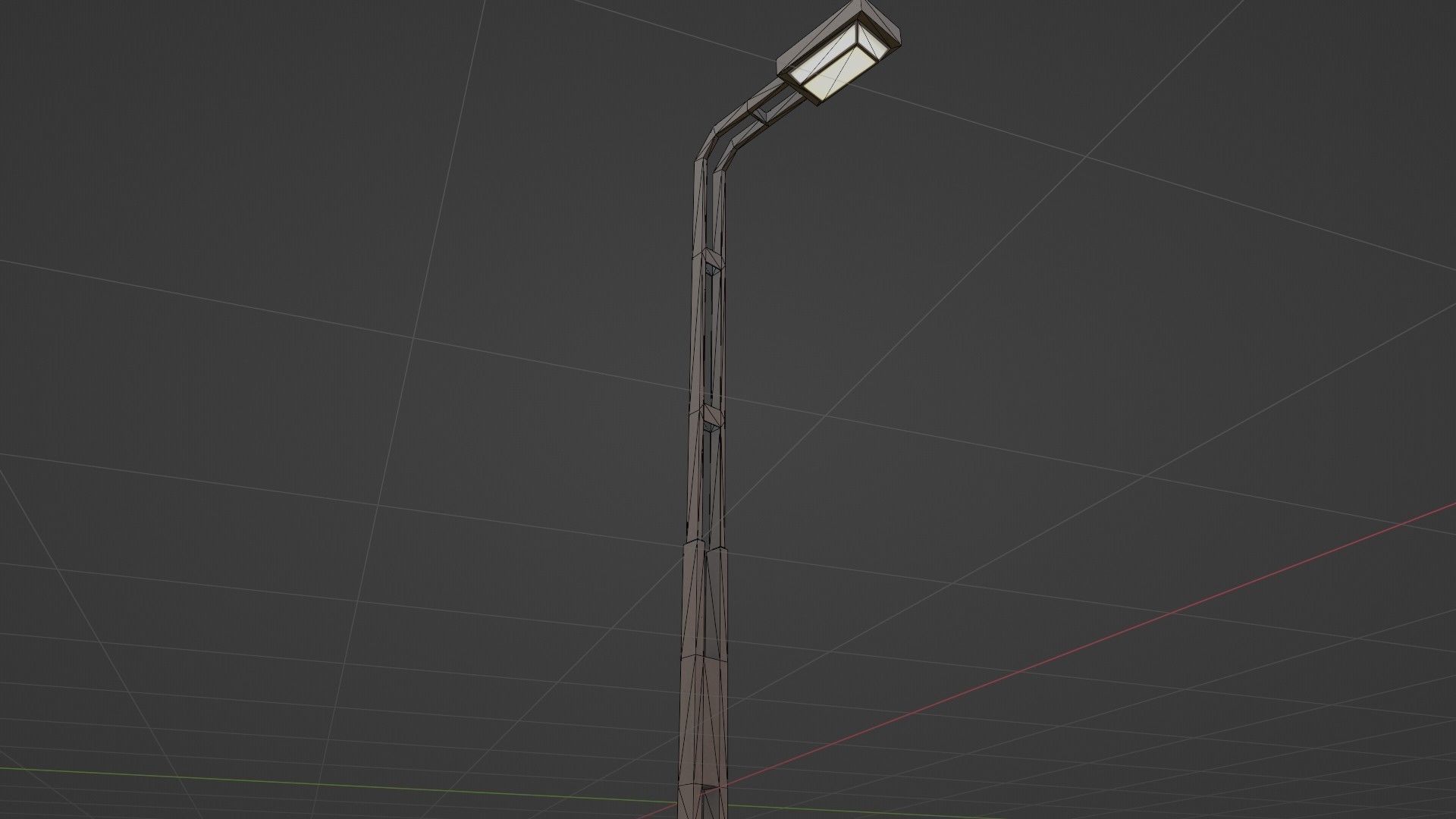 3D model Old Japanese Street Lights lamp post VR / AR / low-poly | CGTrader