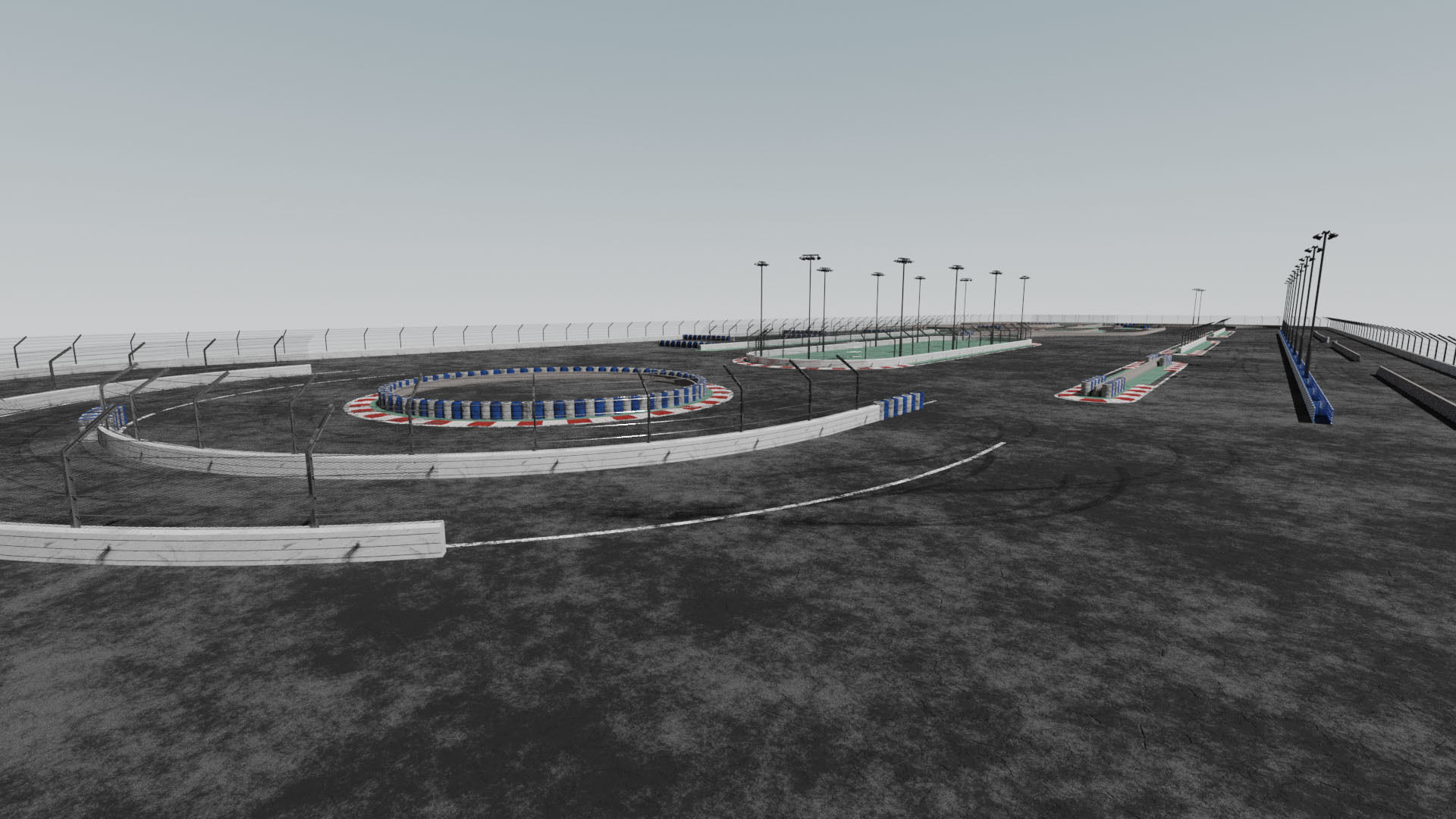 Drifting Race Track 3D model | CGTrader