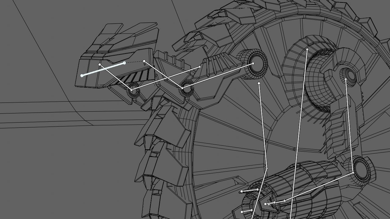 DRAGON BOT rigged - animated 3D model animated rigged | CGTrader
