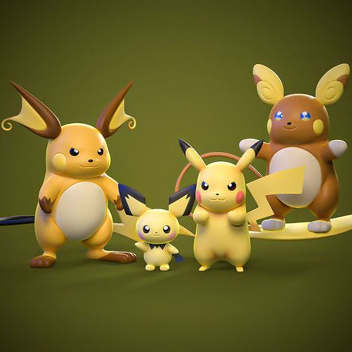 Pichu Evolution Figure To My