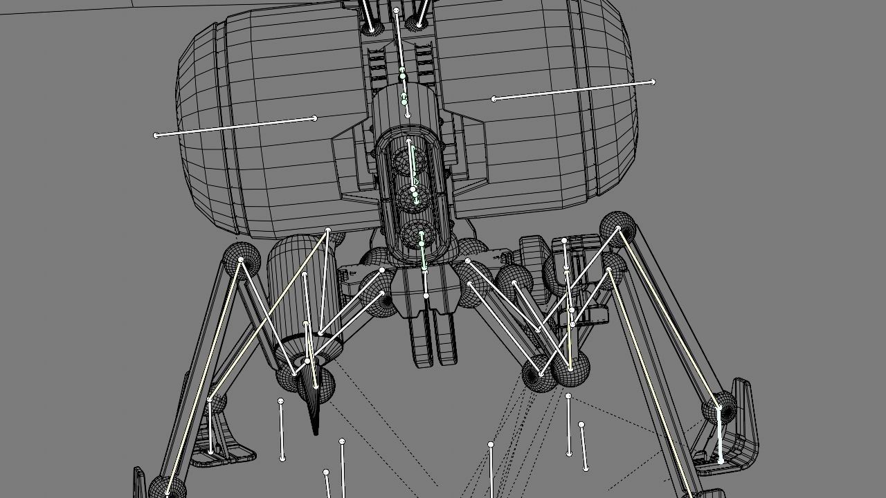 NANO BOT rigged character 3D model rigged | CGTrader