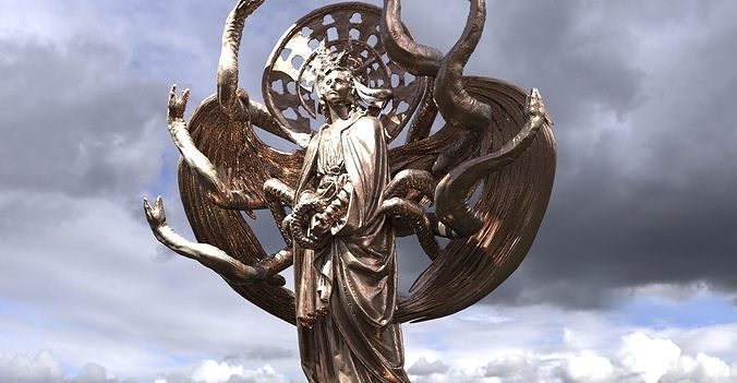 Angel of Garden of Eden 2 3D model | CGTrader
