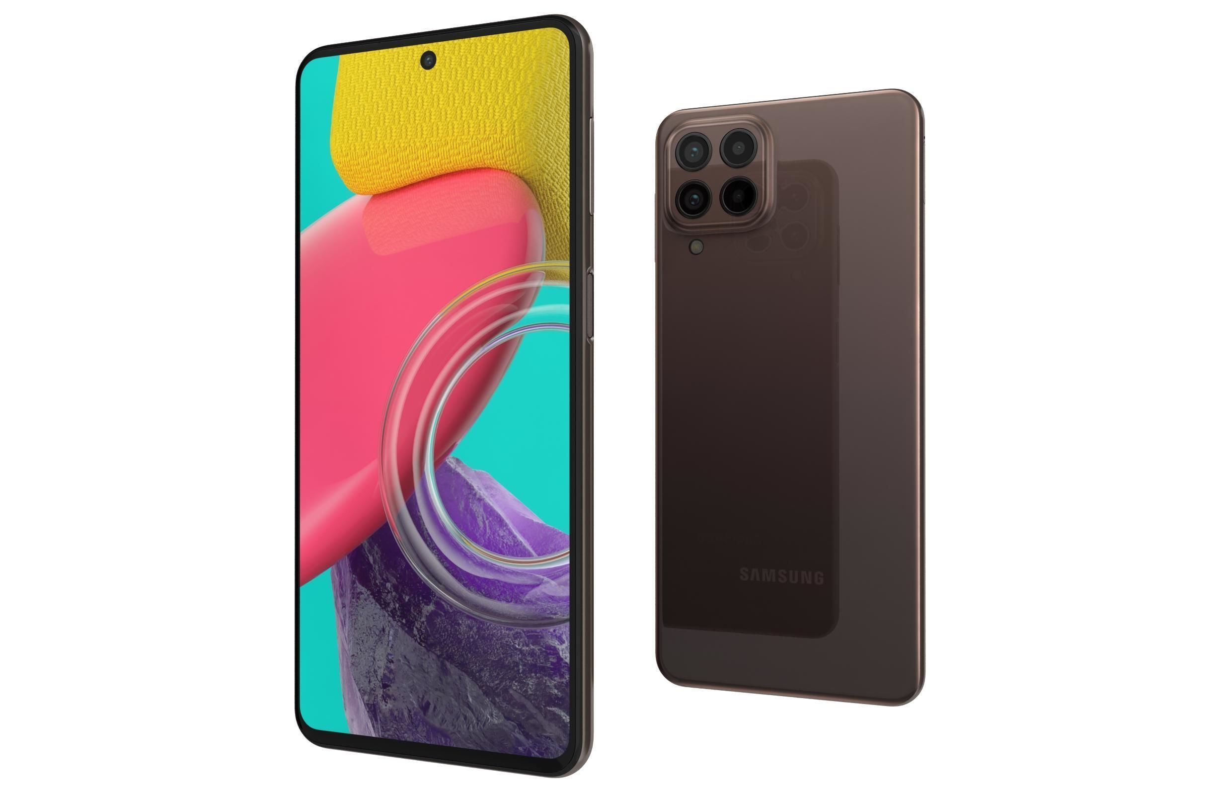 Samsung Galaxy M53 All Colors 3D model | CGTrader