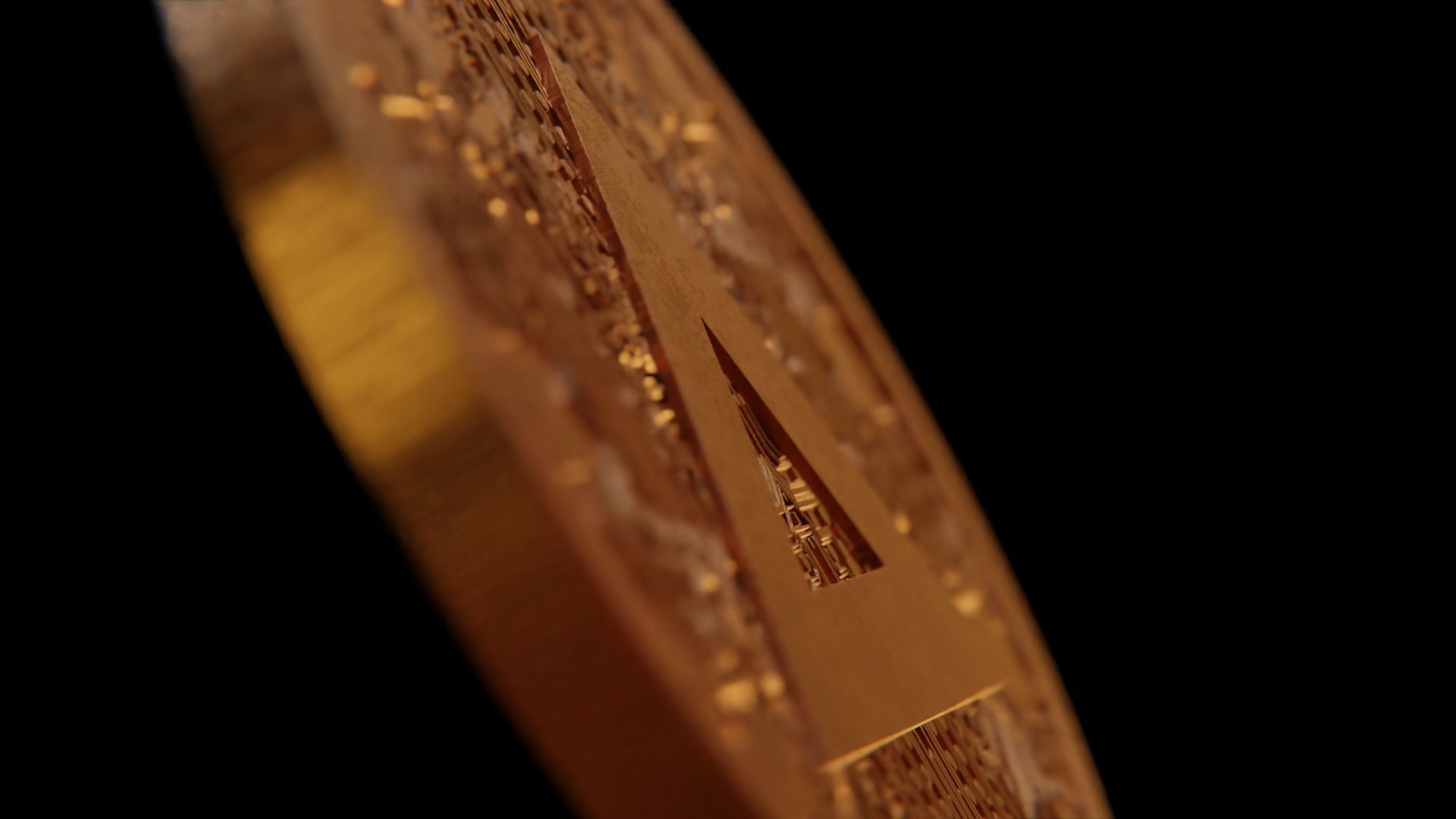 Basic Attention Token BAT Coin 3D model animated | CGTrader