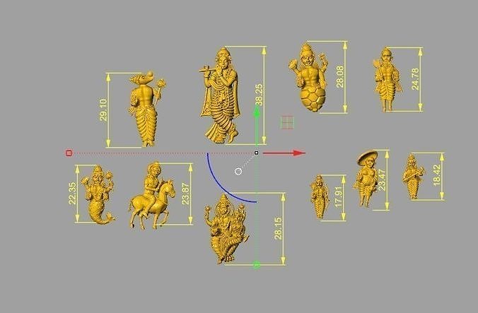 Dashavatara stl file only 3D model 3D printable | CGTrader