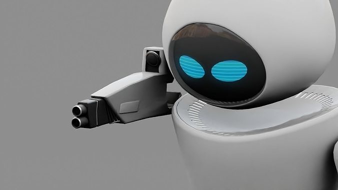 EVE android rigged - animated 3D model animated rigged | CGTrader