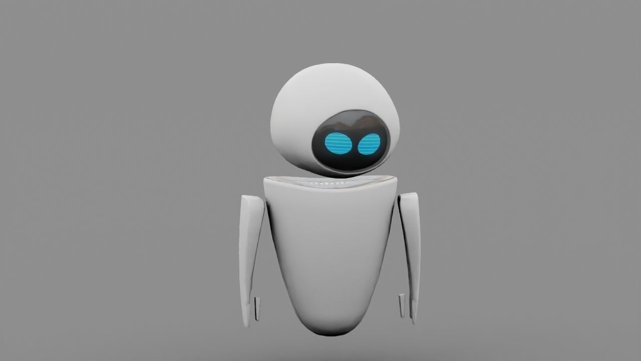 EVE android rigged - animated 3D model animated rigged | CGTrader