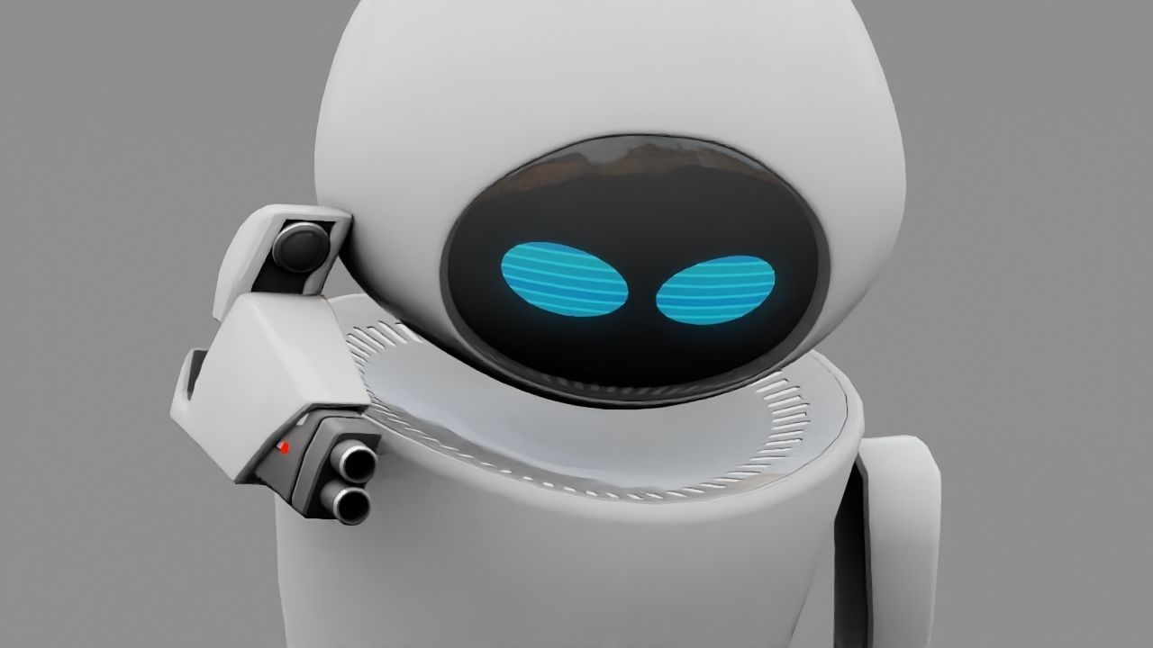 EVE android rigged - animated 3D model animated rigged | CGTrader