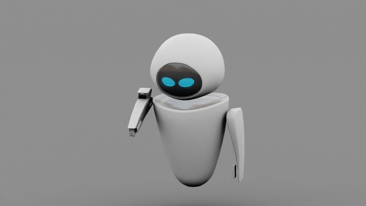 EVE android rigged - animated 3D model animated rigged | CGTrader