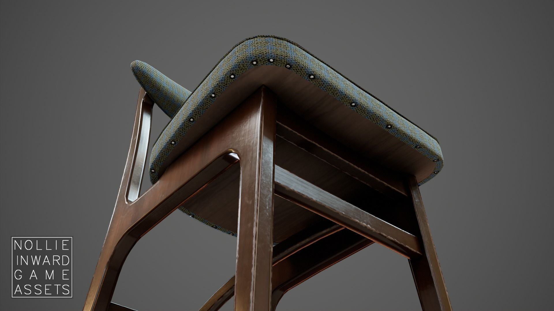 3D model Soviet Chair Variant 1 Light VR / AR / low-poly | CGTrader