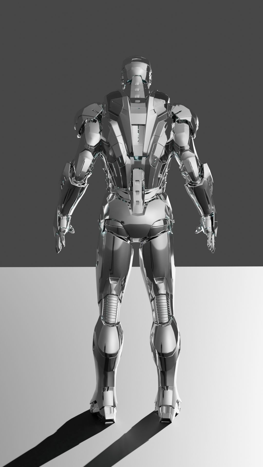 3D model iron man mark 2 VR / AR / low-poly | CGTrader