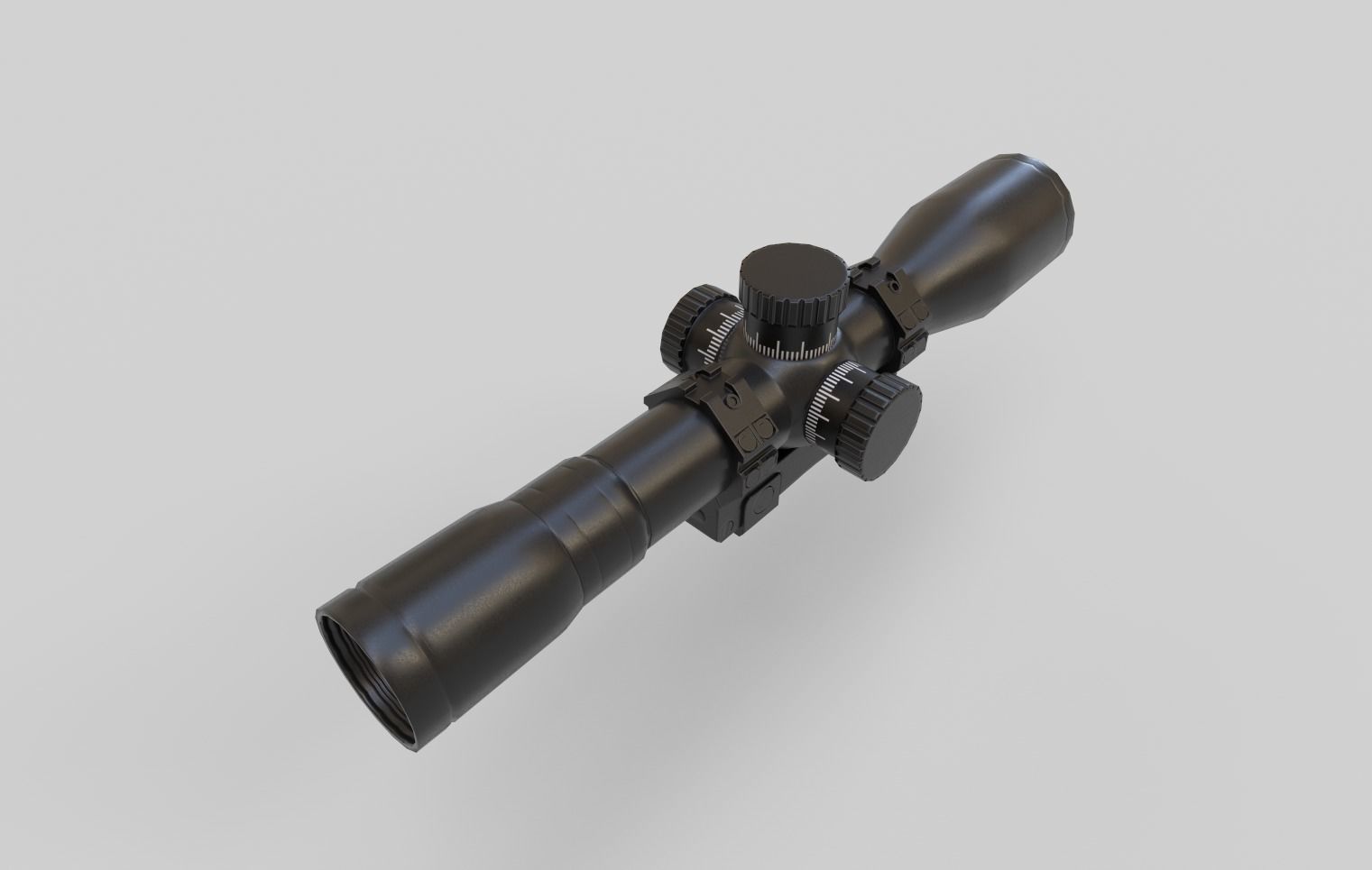 3D model rifle scope VR / AR / low-poly | CGTrader