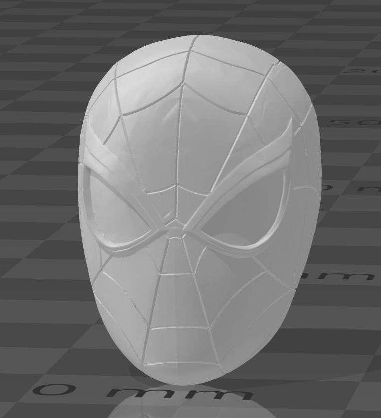 PS4 Spider-Man Head 3D model 3D printable | CGTrader