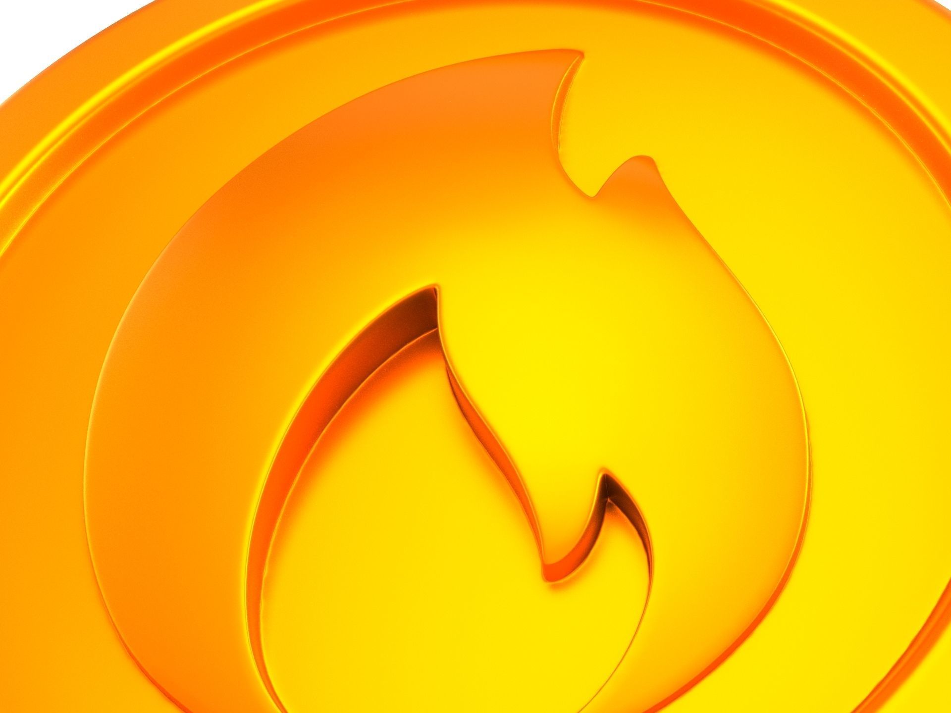 Print006 Coin Fire 3D model 3D printable | CGTrader