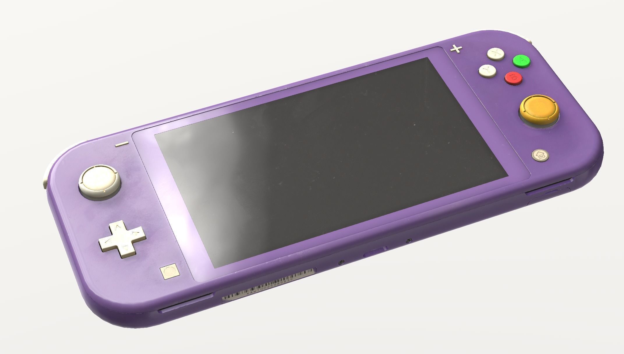 3D model Nintendo Switch Lite - realistically wear and tear VR / AR ...