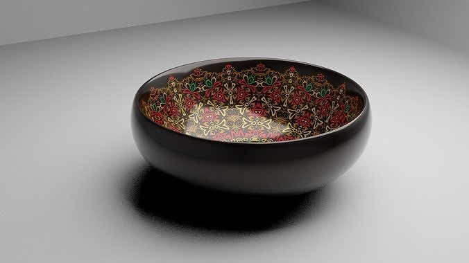 Bowl for interior free 3D model | CGTrader