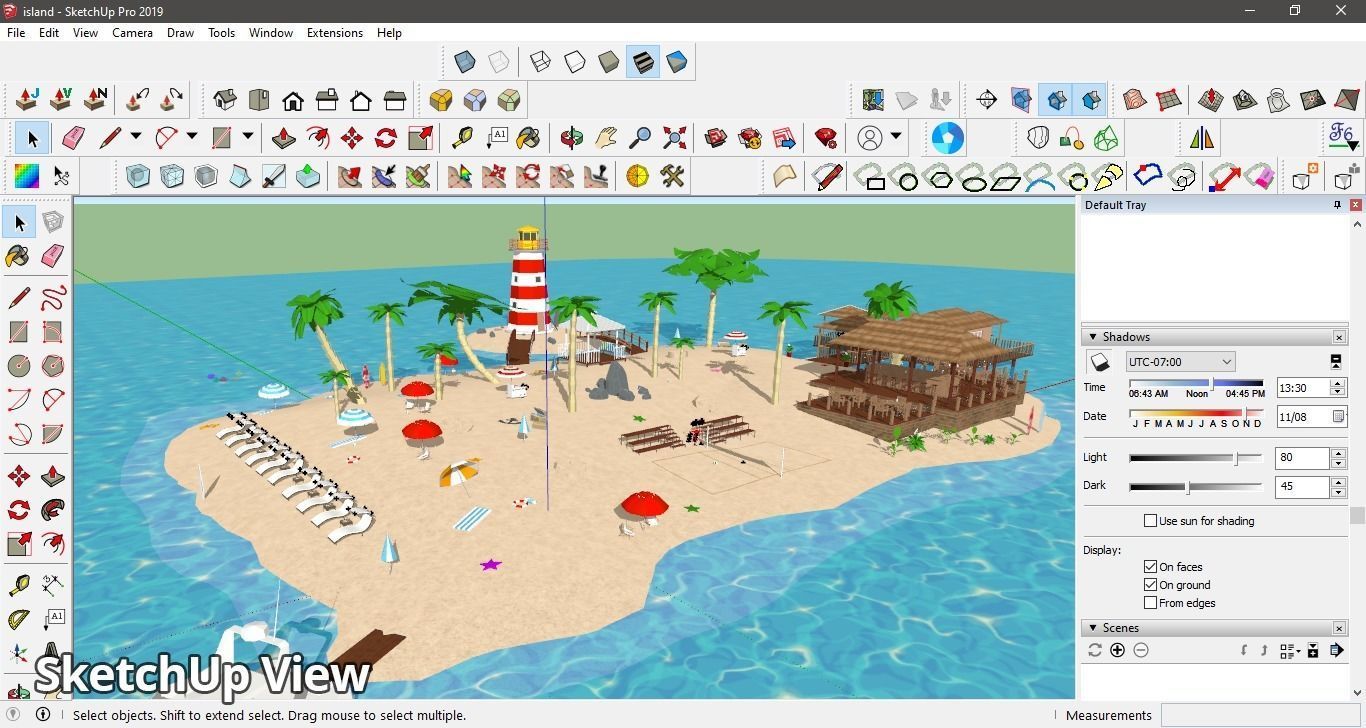 3D model Metaverse Island VR / AR / low-poly | CGTrader