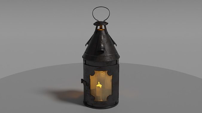 3D model Candle Lantern 1 VR / AR / low-poly | CGTrader