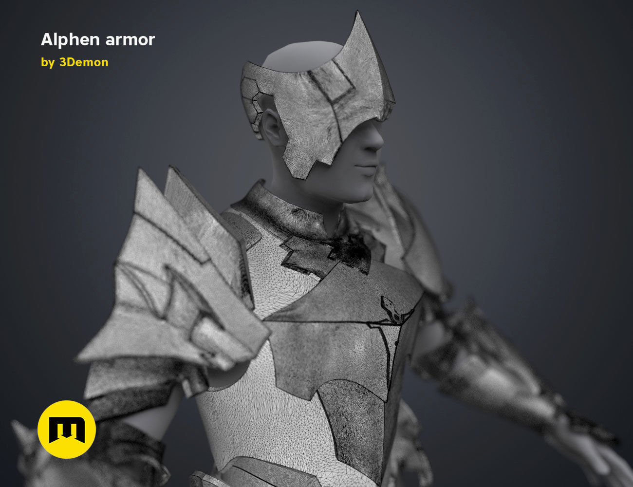 Alphen Armor - Tales of Arise 3D model 3D printable | CGTrader