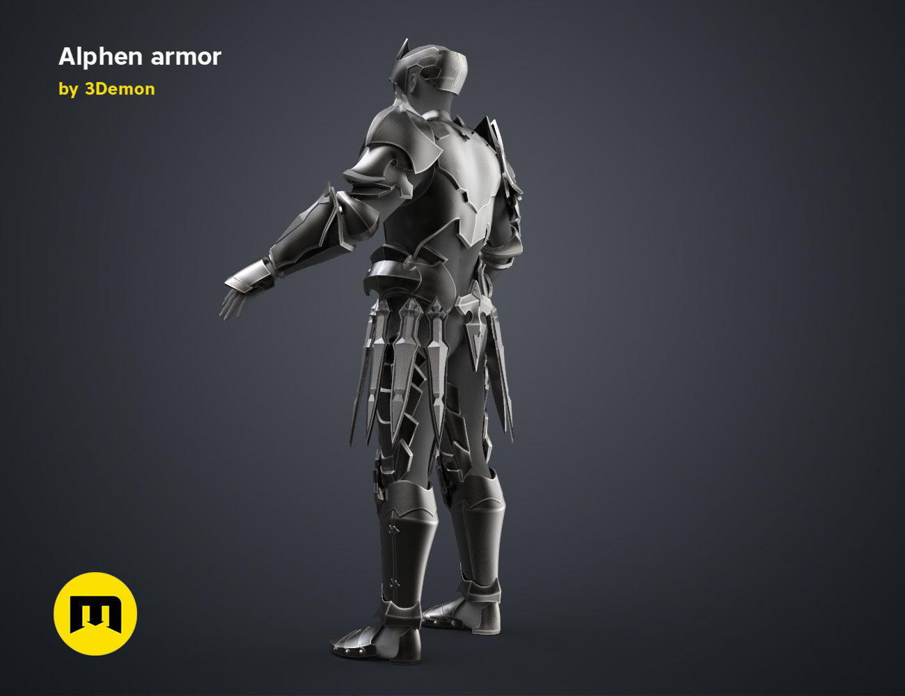 Alphen Armor - Tales of Arise 3D model 3D printable | CGTrader
