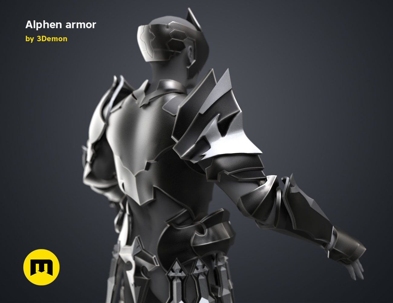 Alphen Armor - Tales of Arise 3D model 3D printable | CGTrader